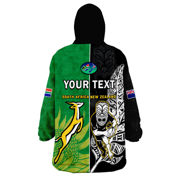 (Custom Personalised) New Zealand And South Africa Rugby Wearable ...