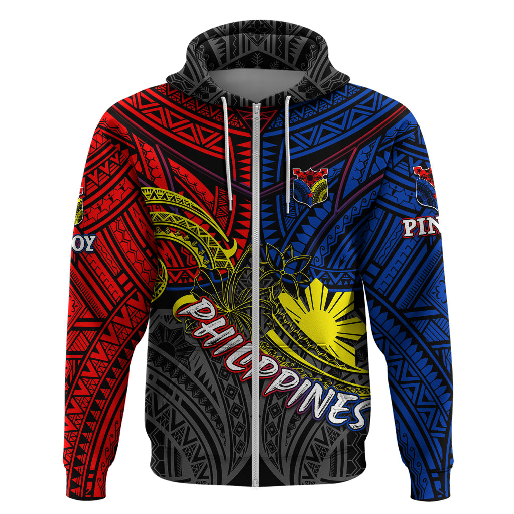 Philippines Half Sleeve Tattoo Hoodie Pinoy Filipinos Sun DT02