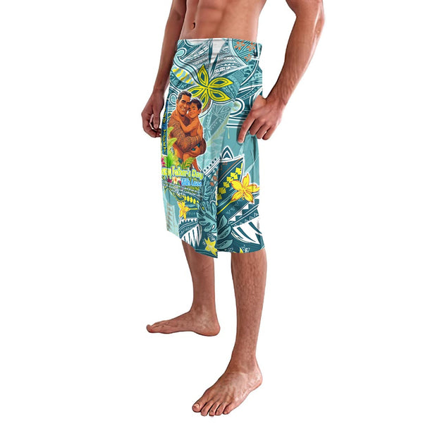Palau Father's Day Polynesia Lavalava Dad and Son DT02