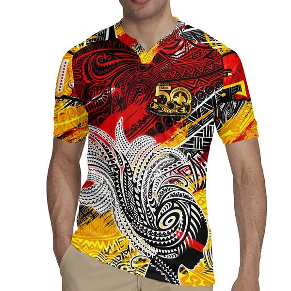 Papua New Guinea 50th Independence Day Rugby Jersey Celebrate Our ...