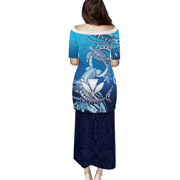 Hawaii Puletasi Turtle With Hammerhead Shark Oceanic DT04