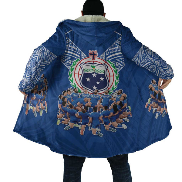 Toa Samoa Cloak Samoan Warrior Spirit Rugby DT05