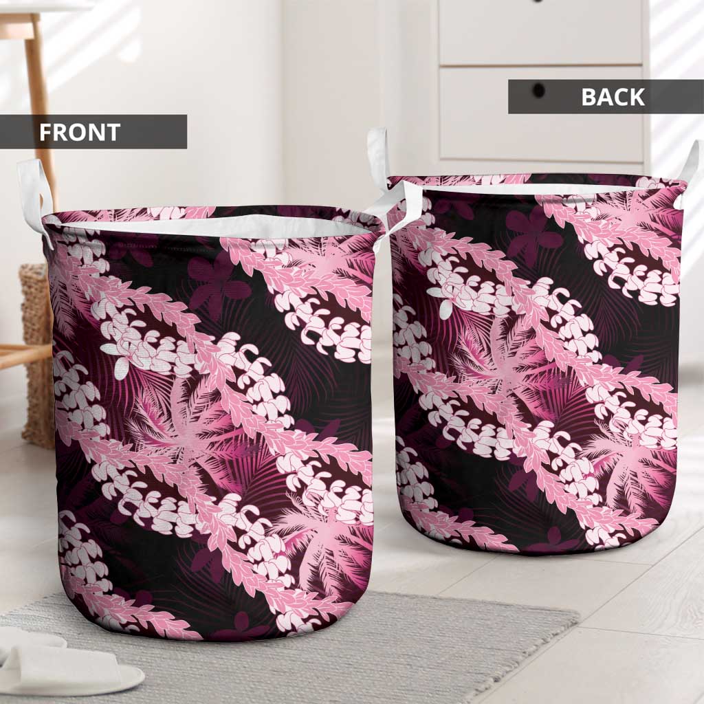 Home / Products / Puakenikeni Maile Lei Laundry Basket Frangipani Pink ...