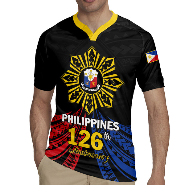 Personalized Philippines Independence Day Rugby Jersey Filipino 126th ...