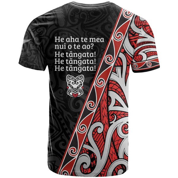Aotearoa Toitu Te Tiriti T Shirt Honour The Treaty New Zealand LT01