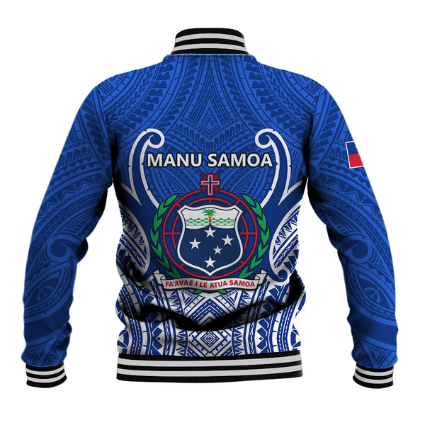 Samoa Rugby Baseball Jacket Manu Samoa Go 2023 World Cup LT01
