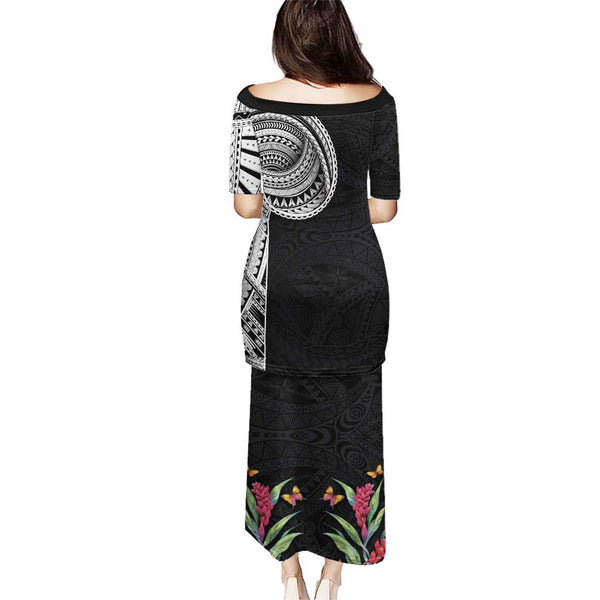 Samoan Art Tattoo Polynesian Pattern Puletasi LT03