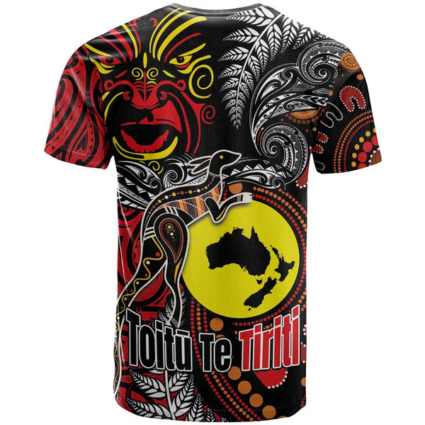 Aotearoa and Australia Toitu Te Tiriti T Shirt Honour the Treaty ...