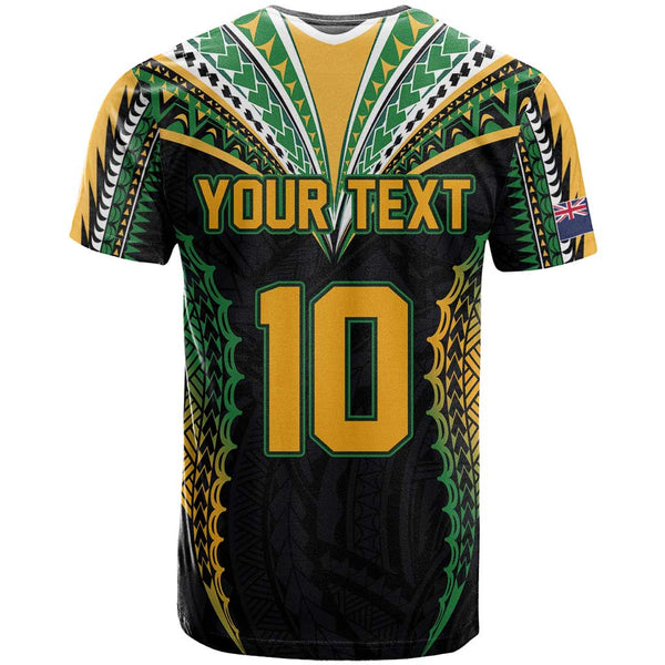 Custom Cook Islands Rugby League T Shirt Tatau Tribal Pattern-Special ...