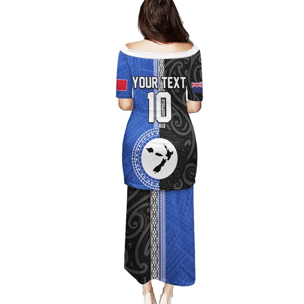 Custom Samoa and New Zealand Rugby Puletasi Teuila Samoan and Maori ...