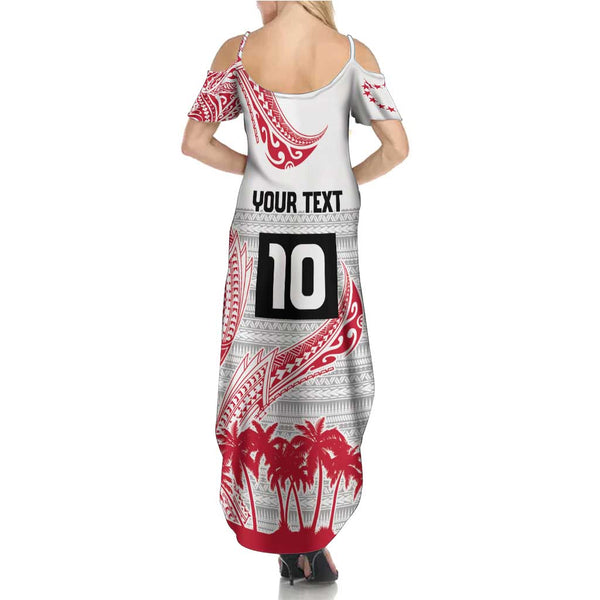 Cook Islands Marathon 2025-Pursuit in Paradise Summer Maxi Dress Red ...