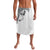Hawaiian Manta Ray Tribal Lavalava Polynesian Art Motifs White Color ...