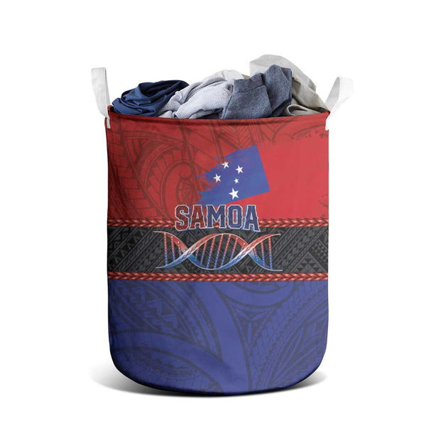 Samoan DNA-Proud of Samoa Laundry Basket Polynesian Patterns LT03