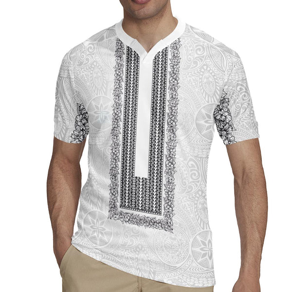Philippines Polynesian Jasmine Pattern Rugby Jersey With Barong Tagalog ...