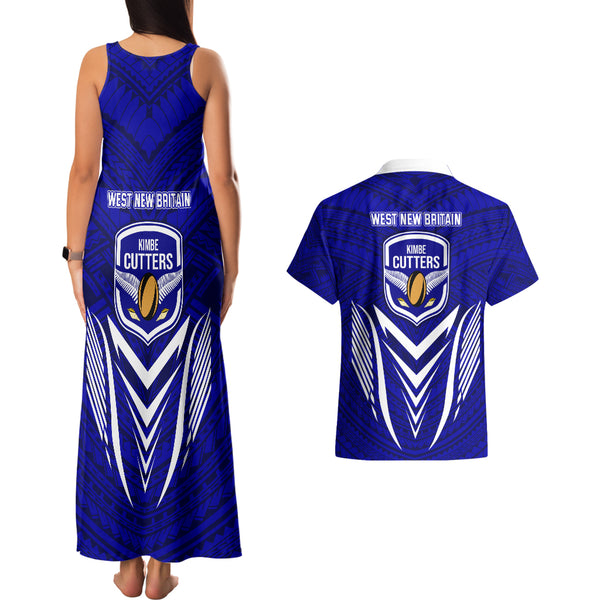 Kimbe Cutters Rugby Couples Matching Tank Maxi Dress and Hawaiian Shirt ...