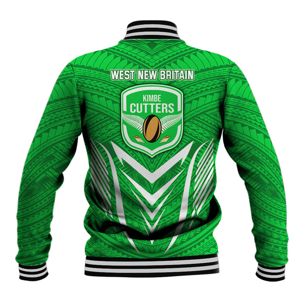 Kimbe Cutters Rugby Baseball Jacket Papua New Guinea Polynesian Tattoo ...