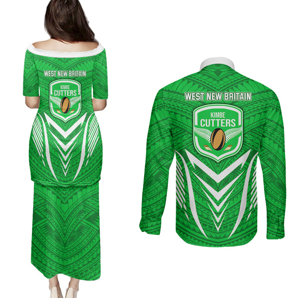 Kimbe Cutters Rugby Couples Matching Puletasi Dress and Long Sleeve ...