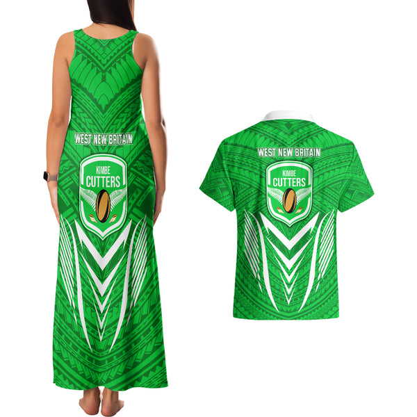 Kimbe Cutters Rugby Couples Matching Tank Maxi Dress and Hawaiian Shirt ...