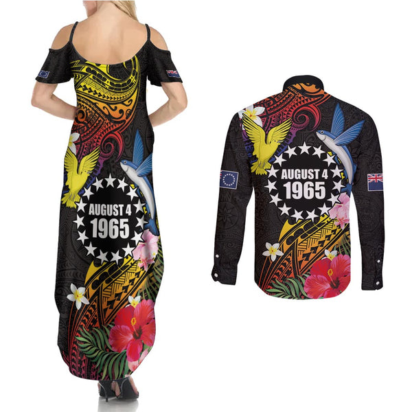 Cook Islands Independence Day Couples Matching Summer Maxi Dress and ...