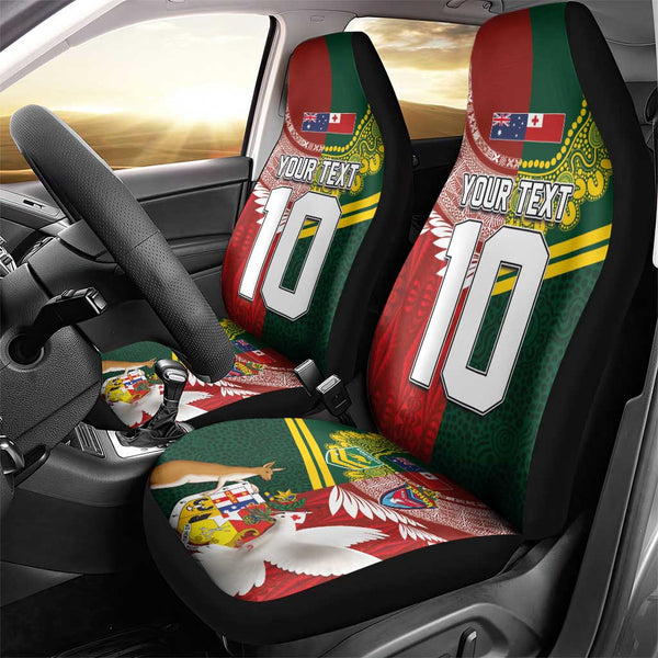 Custom Mate Ma'a Tonga and Australia Kangaroo Car Seat Cover Nation ...