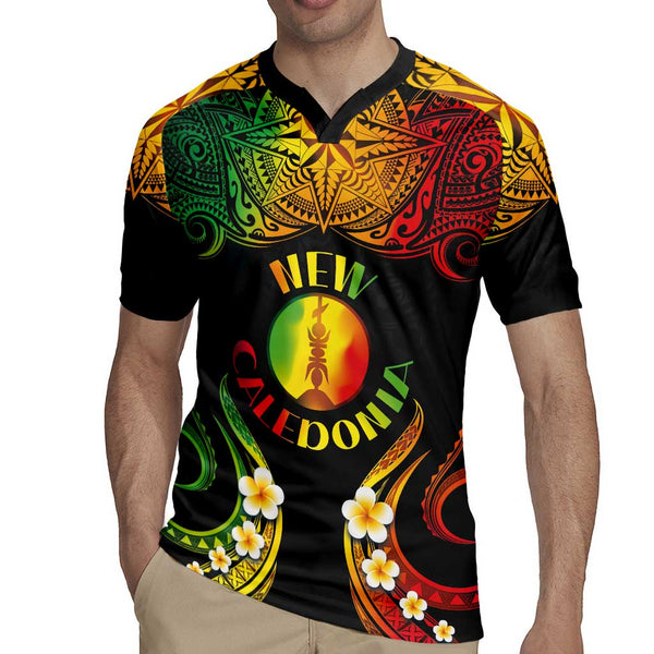 Personalised New Caledonia Independence Day Rugby Jersey Polynesian ...