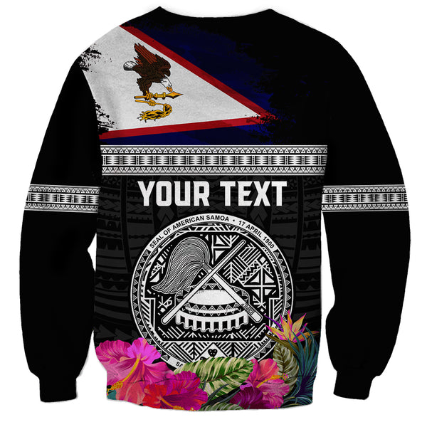 Personalized American Samoa Flag Day Sweatshirt Tanoa and Fue mix ...