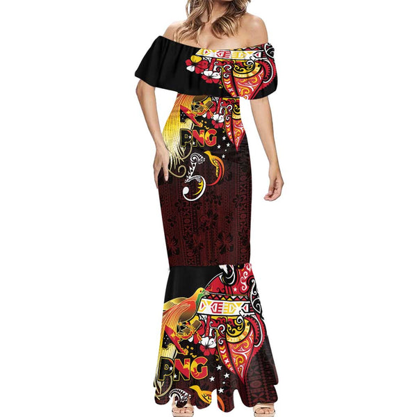 Papua New Guinea 2025 Mermaid Dress 50th Independence Day Anniversary LT03