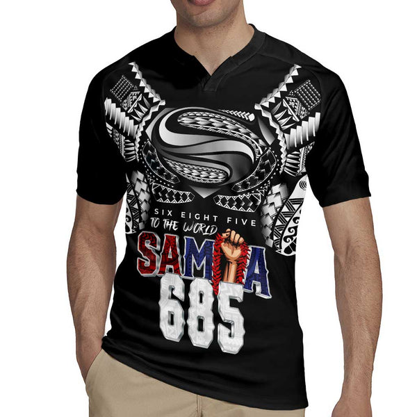 Super Samoa-Six Eight Five to The World Rugby Jersey Traditional Samoan ...