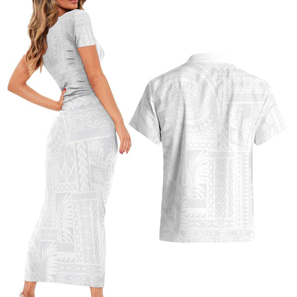 Lotu Tamaiti Samoan Art Tattoo Siapo Pattern Couples Matching Short ...