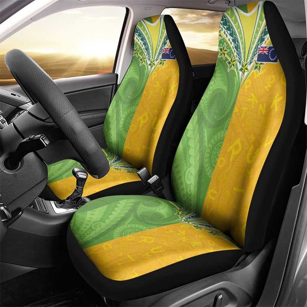 Cook Islands Language Week Car Seat Cover Tatau Pattern and Rarotongan ...