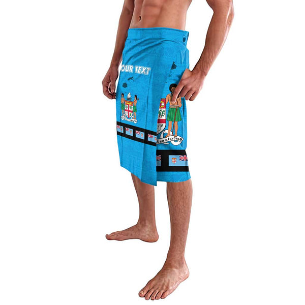 Fiji Merry Christmas Lavalava Santa Suit Style With Tapa Tribal Pattern ...