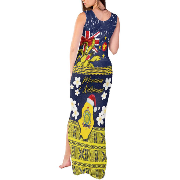 Niue Monuina e Kilisimasi Tank Maxi Dress Christmas Uga - Niue Map and ...