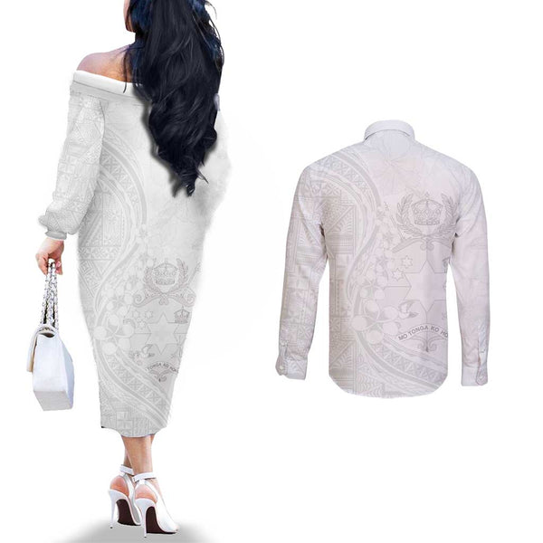 Tonga Faka Sepitema Couples Matching Off The Shoulder Long Sleeve Dress ...