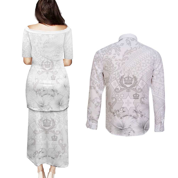 Tonga Faka Sepitema Couples Matching Puletasi and Long Sleeve Button ...