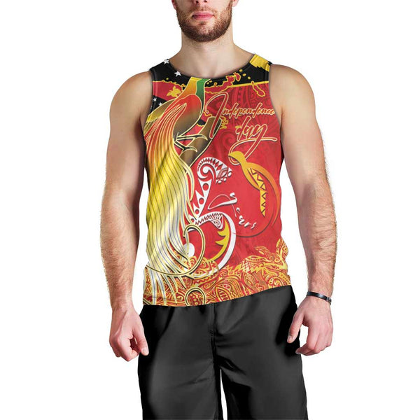 Papua New Guinea Independence Day Men Tank Top Happy Anniversary 50th ...
