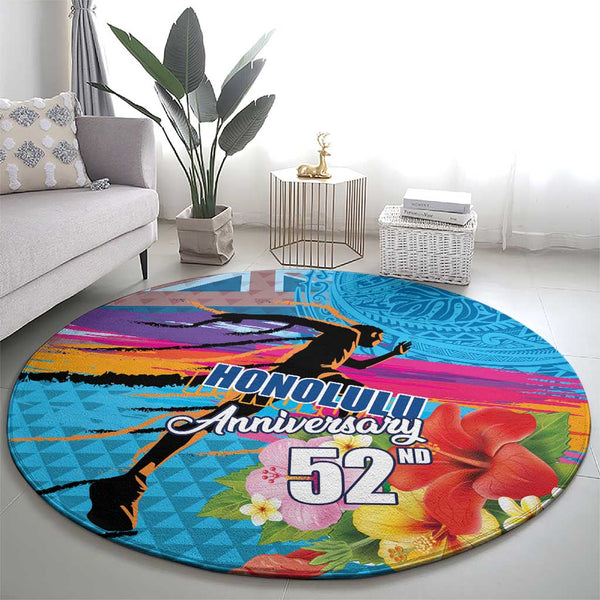 Honolulu Anniversary 52nd Running Round Carpet Marathon Competition ...