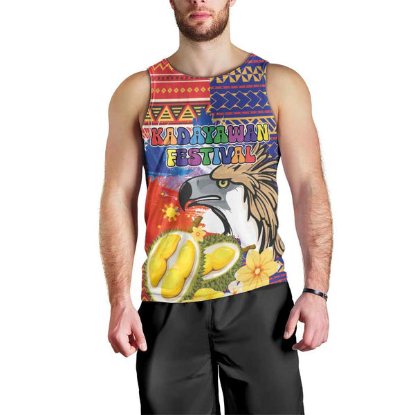 Philippines Kadayawan Men Tank Top Filipino Eagle Durian with ...