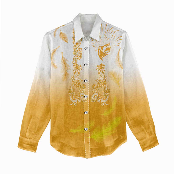 Philippines National Costume Style Women Casual Shirt Barong Tagalog ...