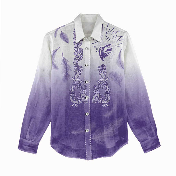 Philippines National Costume Style Women Casual Shirt Barong Tagalog ...