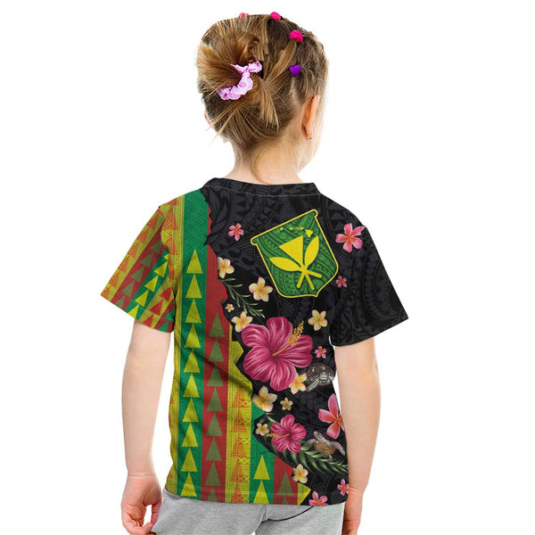 Hawaiian Independence Day Kid T Shirt Kanaka Maoli Symbols With Tapa ...