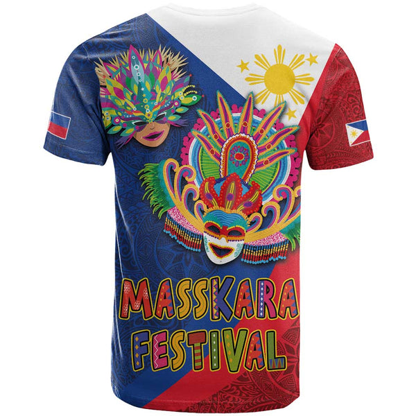 Philippines MassKara T Shirt Filipino Carnival Mask and Polynesian ...