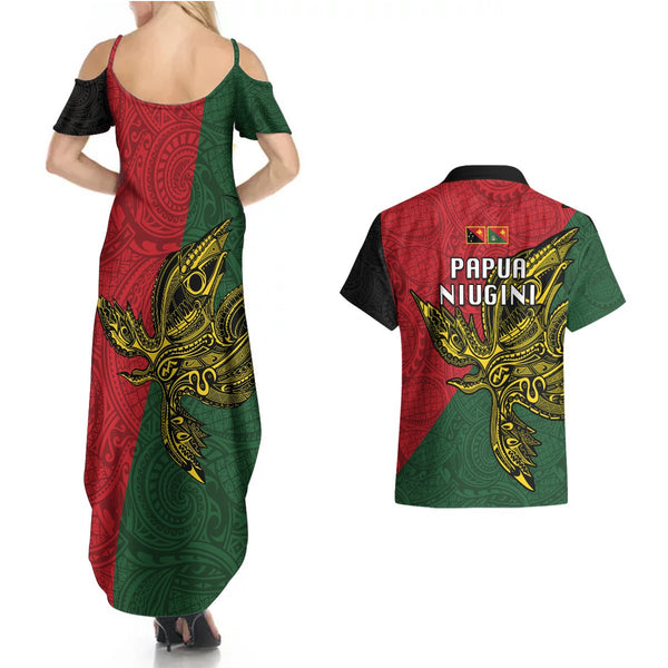 Papua New Guinea East Sepik Province Couples Matching Summer Maxi Dress ...