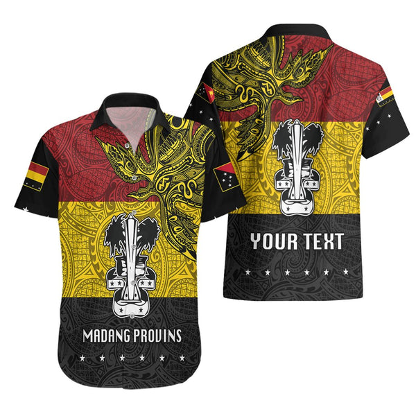 Custom Papua New Guinea Madang Province Hawaiian Shirt PNG Birds Of ...