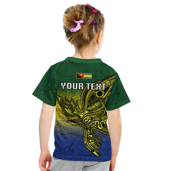 Custom Papua New Guinea Morobe Province Kid T Shirt PNG Birds Of ...