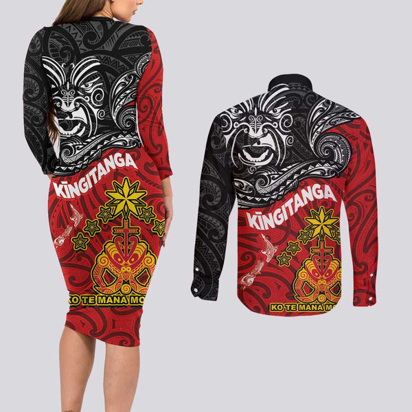 The Kingitanga - Maori King Movement Couples Matching Long Sleeve ...