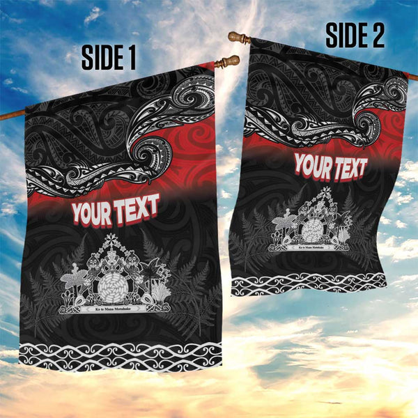 Personalised Maori King Movement Garden Flag Te Paki-o-Matariki with ...