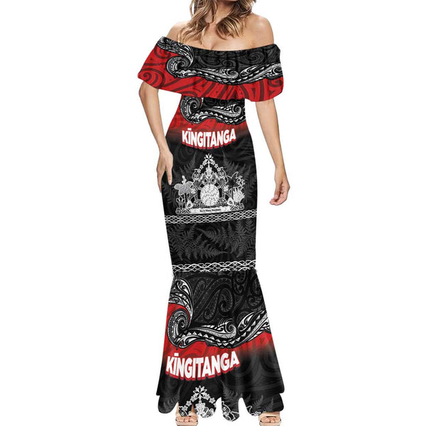 Personalised Maori King Movement Mermaid Dress Te Paki-o-Matariki with ...