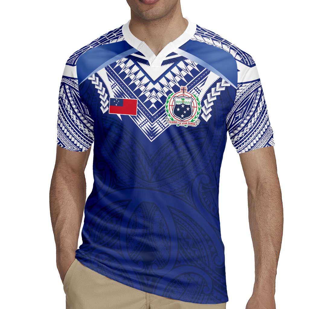 Custom Samoa Rugby Rugby Jersey Pacific Motifs LT03