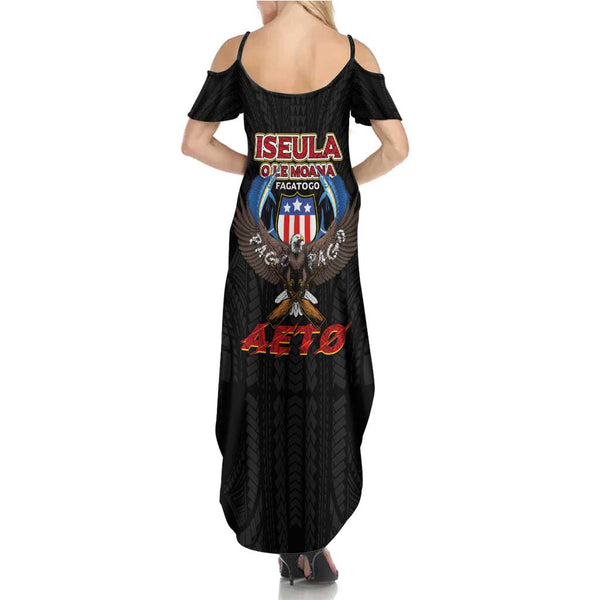 American Samoa Fautasi Summer Maxi Dress Pago Pago Aeto and Iseula o le ...