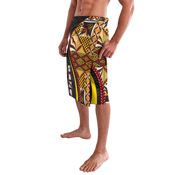 Samoa Siapo Ula Fala Lavalava Polynesian Tribal Pattern LT03